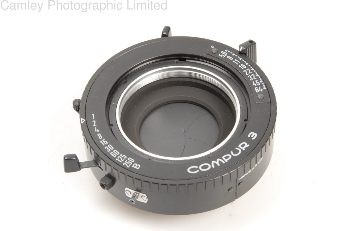 Compur 3 Large Format Shutter. Copal 3 size. Condition – 4E [5620 ...