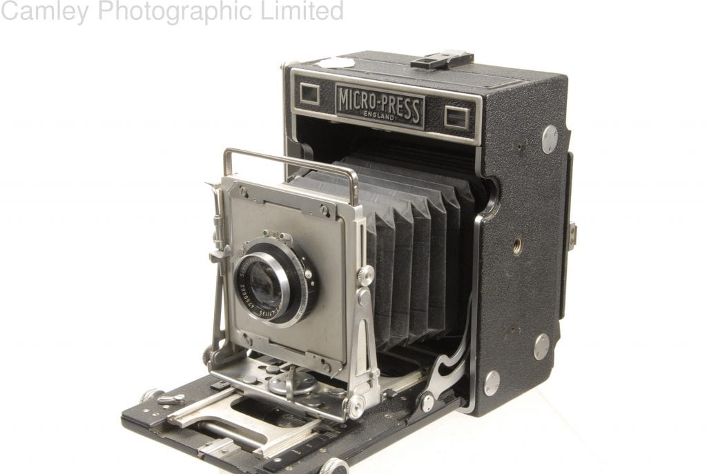 MPP Micro-Press 4×5 Camera with Xenar 135mm lens. Condition – 5E [5601 ...