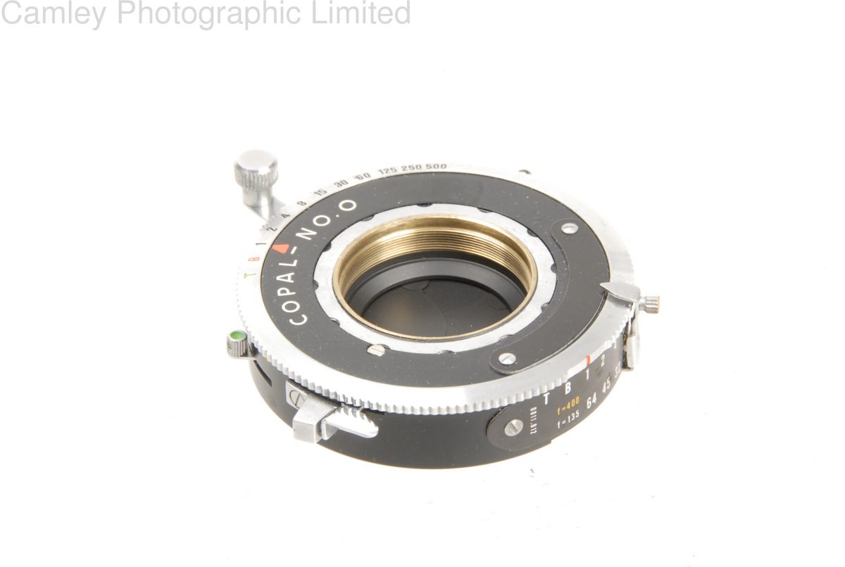 Copal #0 Shutter. For a 34.6mm lens board. Condition – 4E [5880 ...