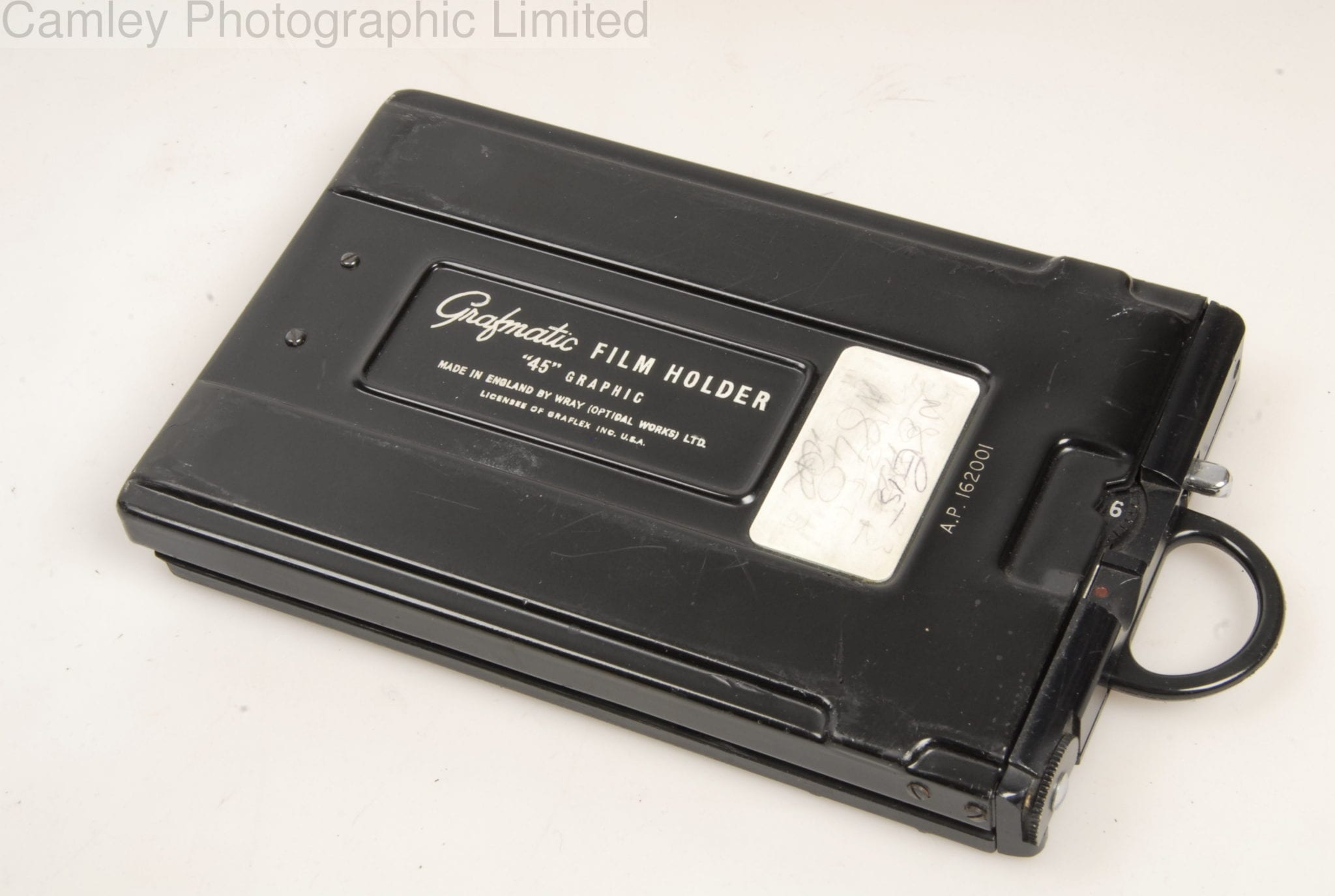 Graflex Grafmatic 4×5 Film Back. Condition – 5E [6096] – Camley ...