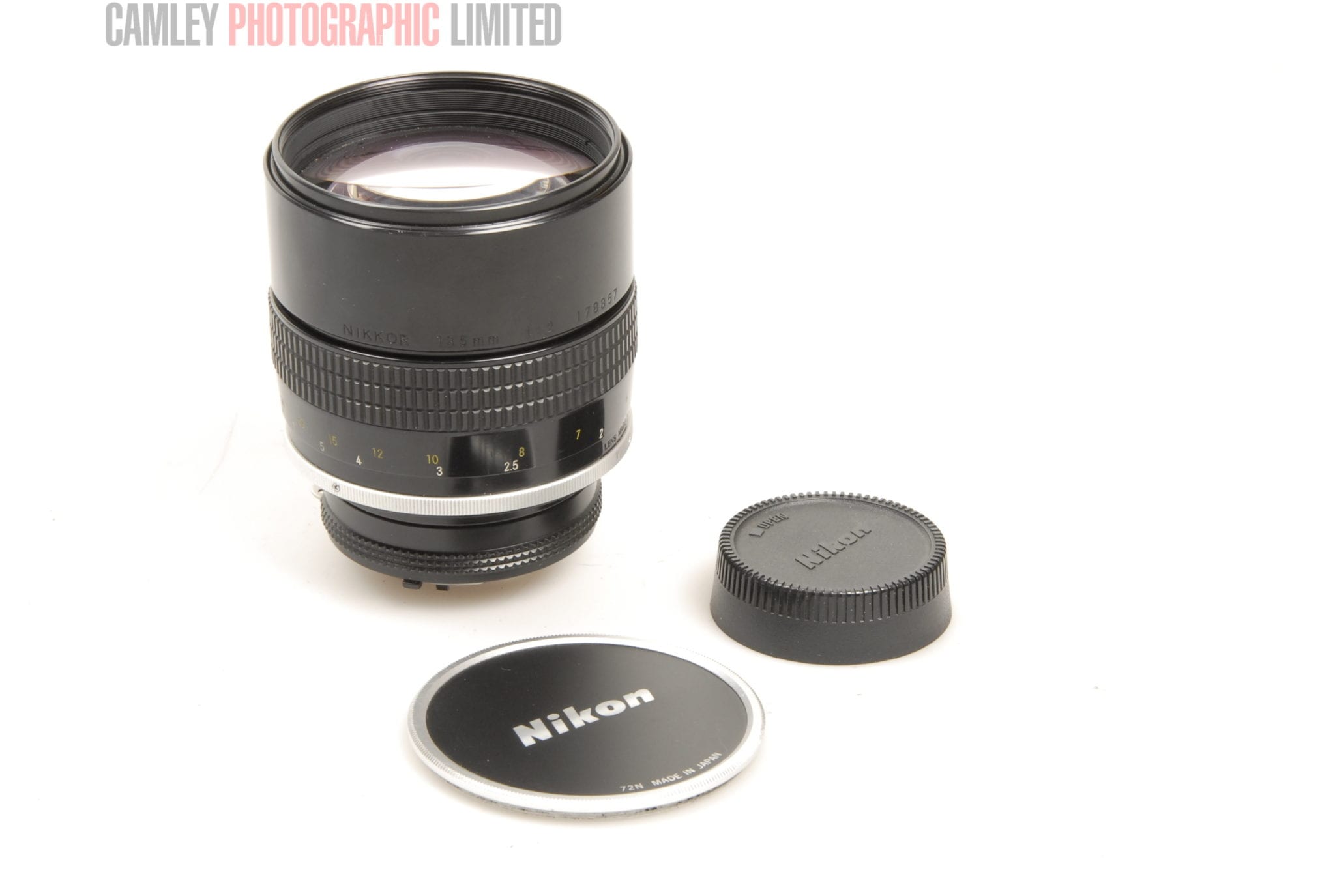 Nikon AI f2 135mm Lens. Pristine. Graded: LN- [#6357] – Camley ...