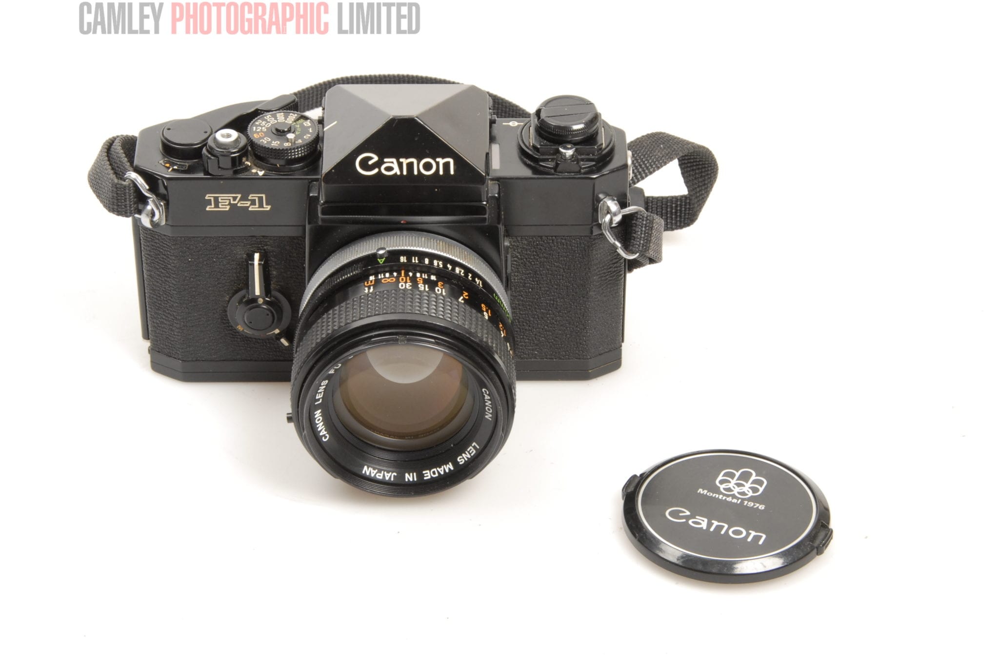 Canon F1 Camera and 50mm f1.4 lens. Condition – 4E [5630] – Camley ...
