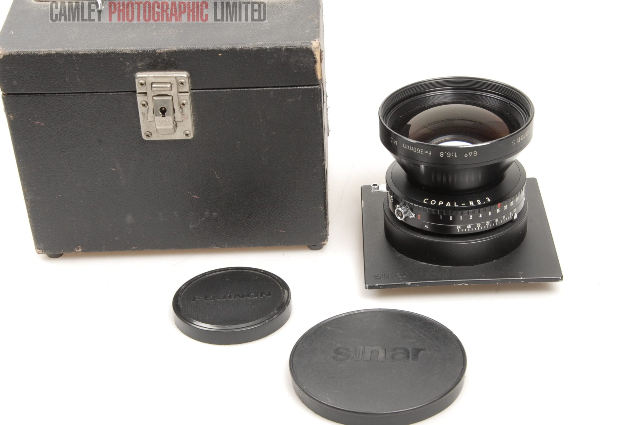 Sinaron (Rodenstock Sironar-N) f6.8 360mm 64Â° MC Lens. Condition – 4E ...