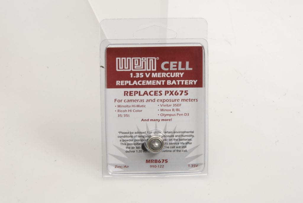 Wein Cell 1.35v mercury camera battery PX675 (MRB675). Graded: NEW [# ...