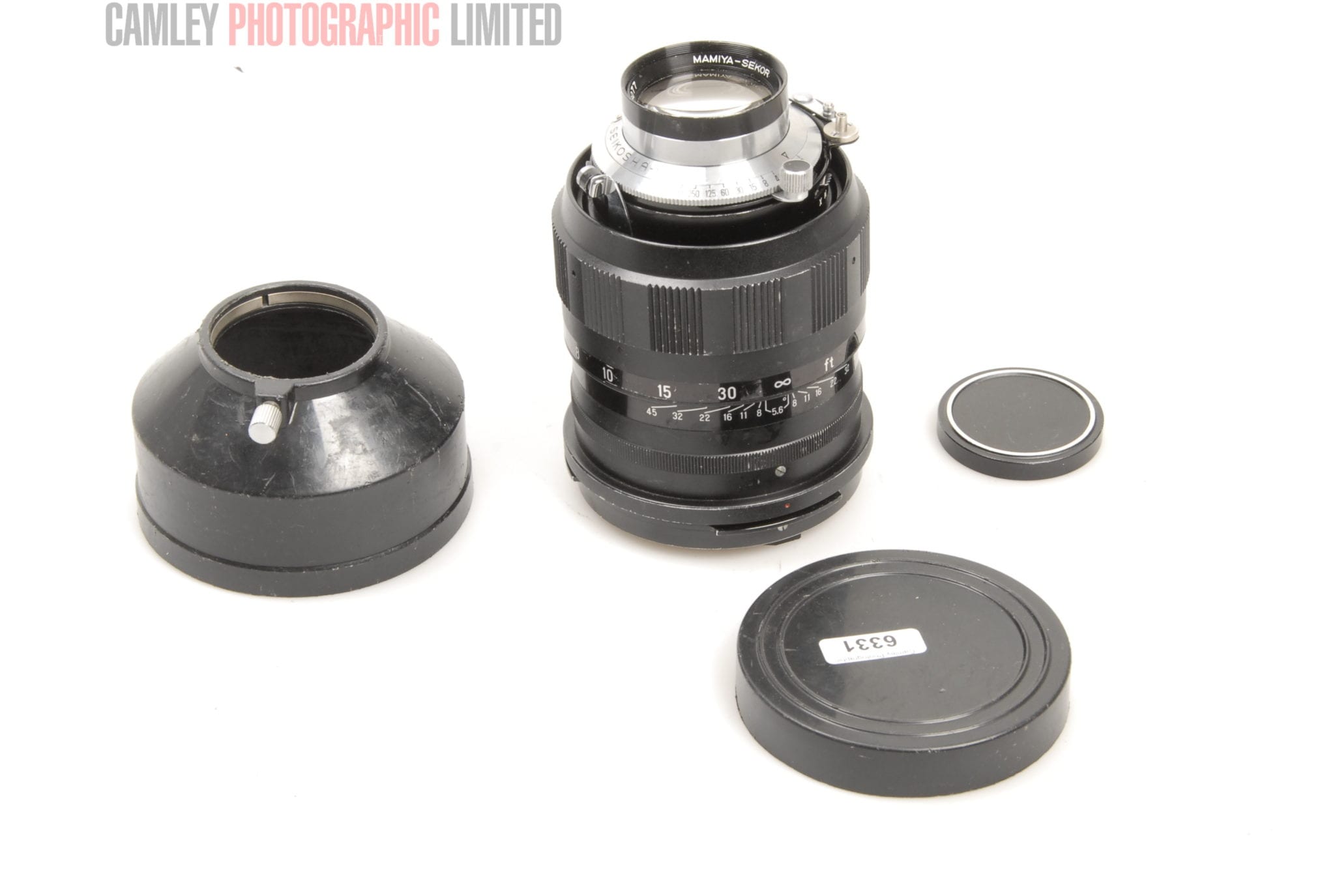 Mamiya Press 150mm Lens. Just serviced (602231). Condition – 6C [6331 ...