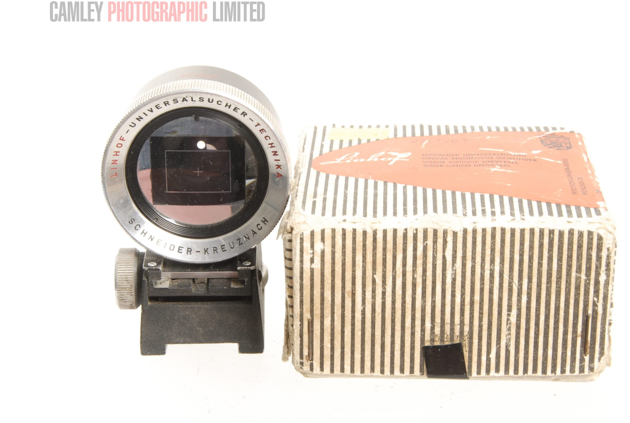 Linhof Universal Optical Finder for 4×5 Technika. Boxed. Graded: EXC ...
