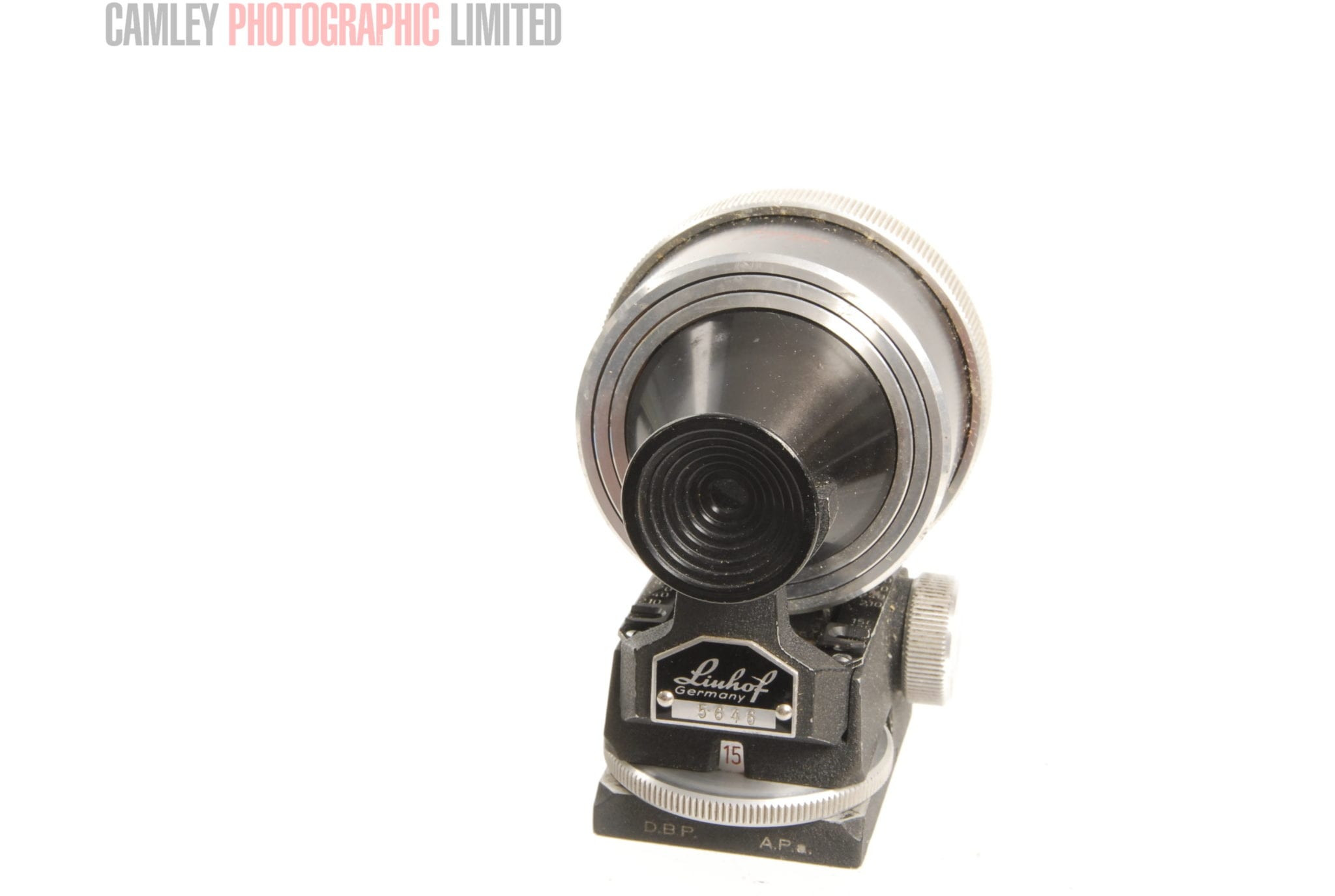 Linhof Universal Optical Finder for 4×5 Technika. Boxed. Graded: EXC ...