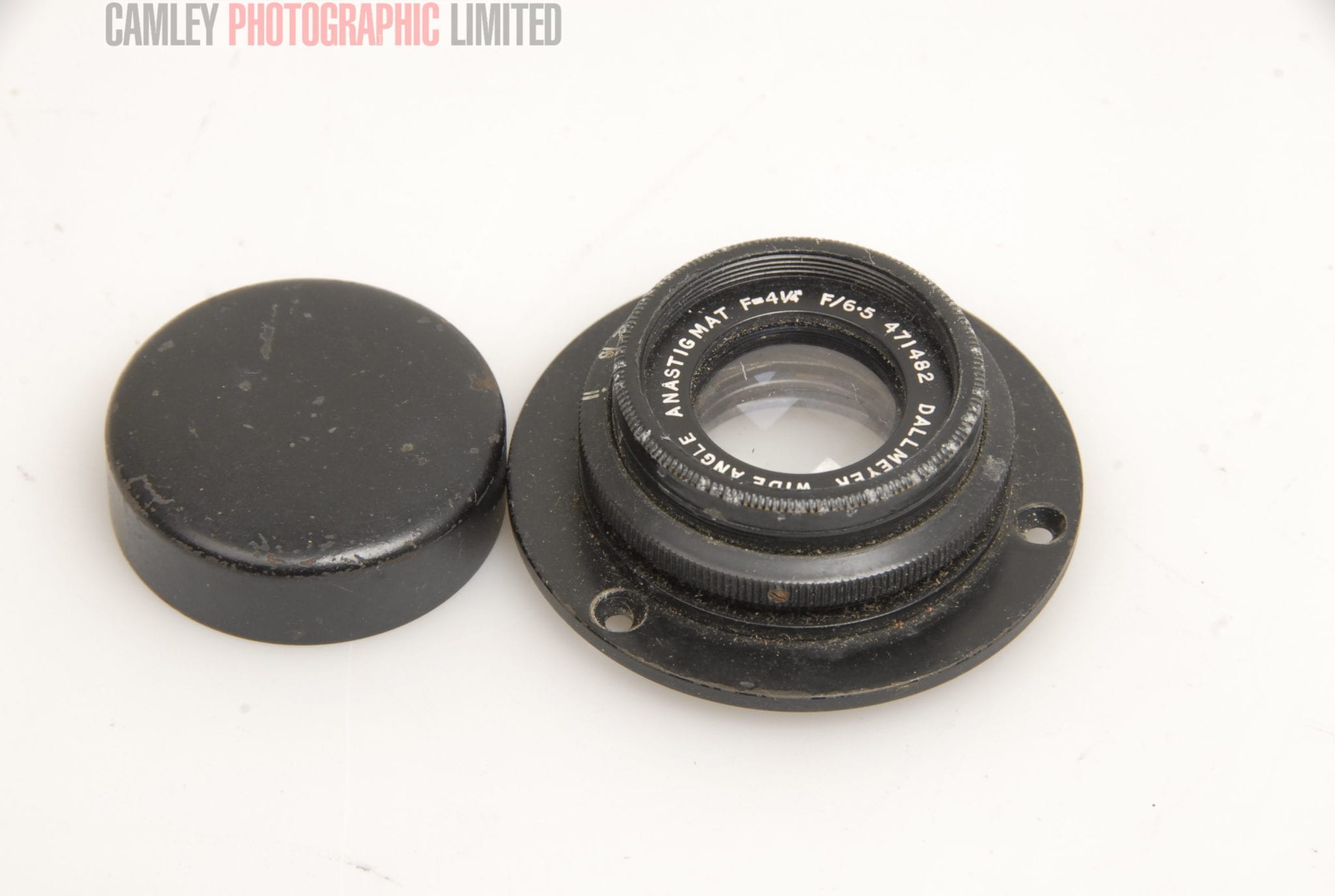 Dallmeyer f6.5 4.25 Inch Lens . Condition – 6G [8237] – Camley ...