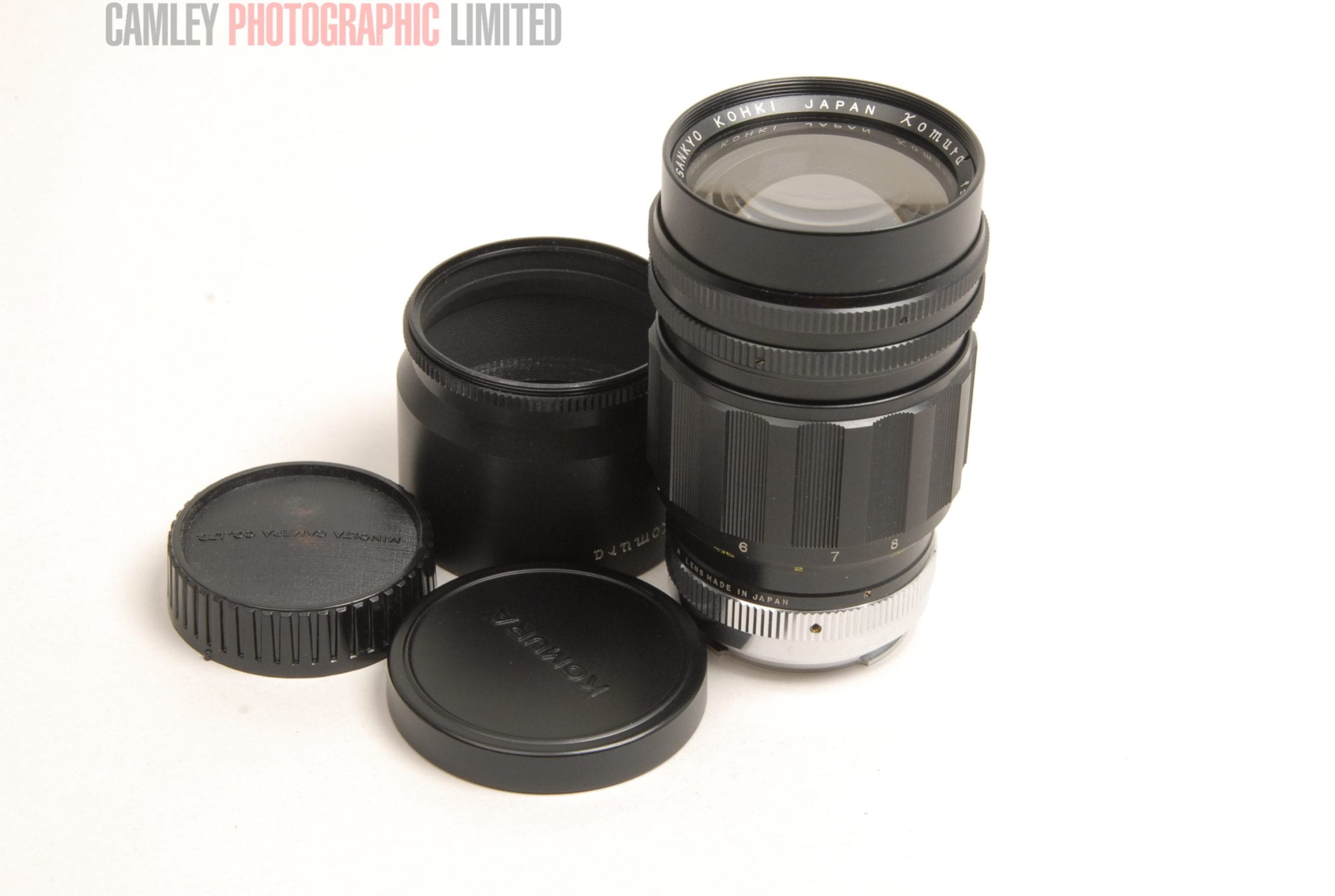 Komura for Minolta MD 135mm f2.8.. Condition – 4E [8212] – Camley ...