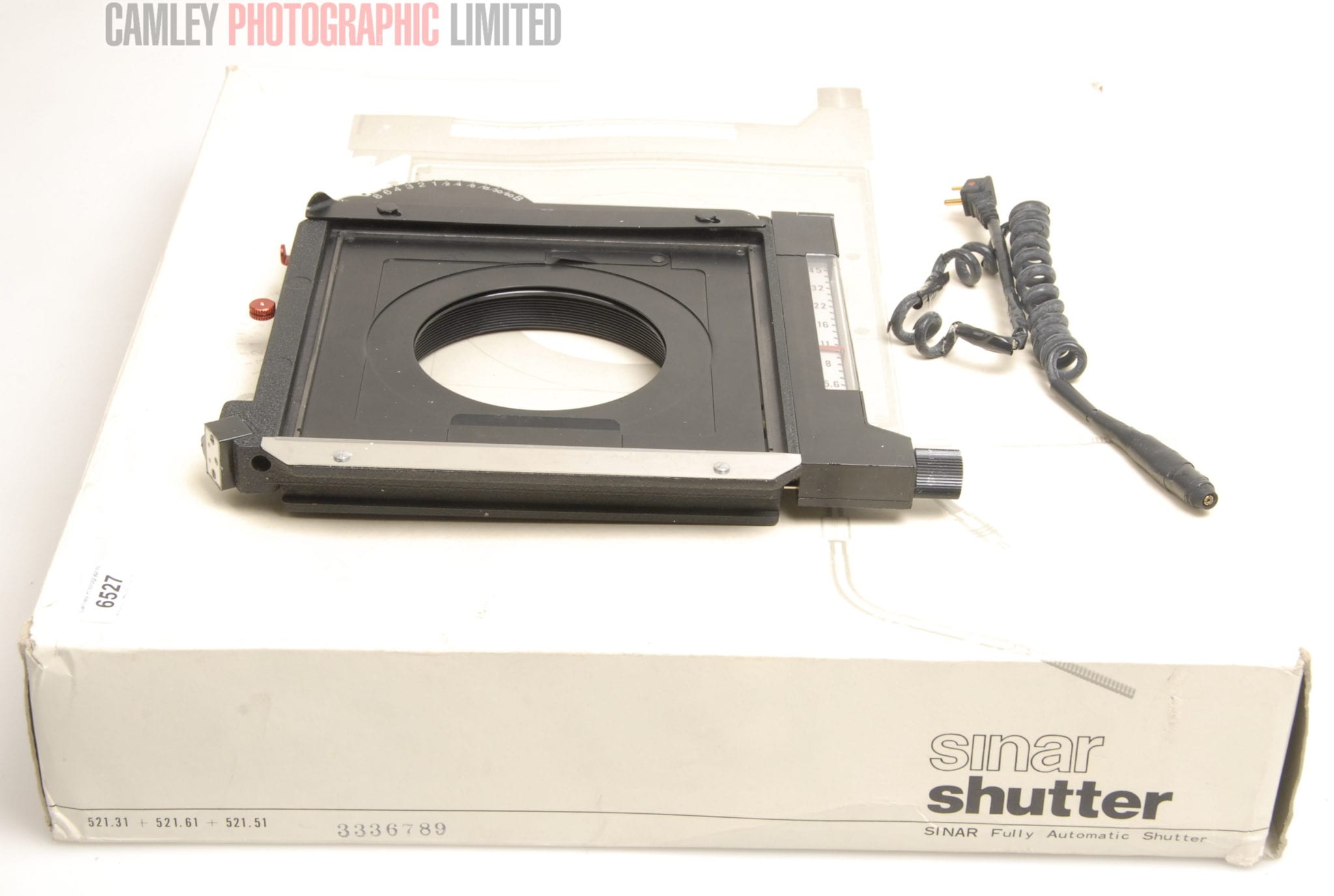 Sinar Copal Shutter and Release. Boxed (521.31). Graded: EXC+ [#6581 ...
