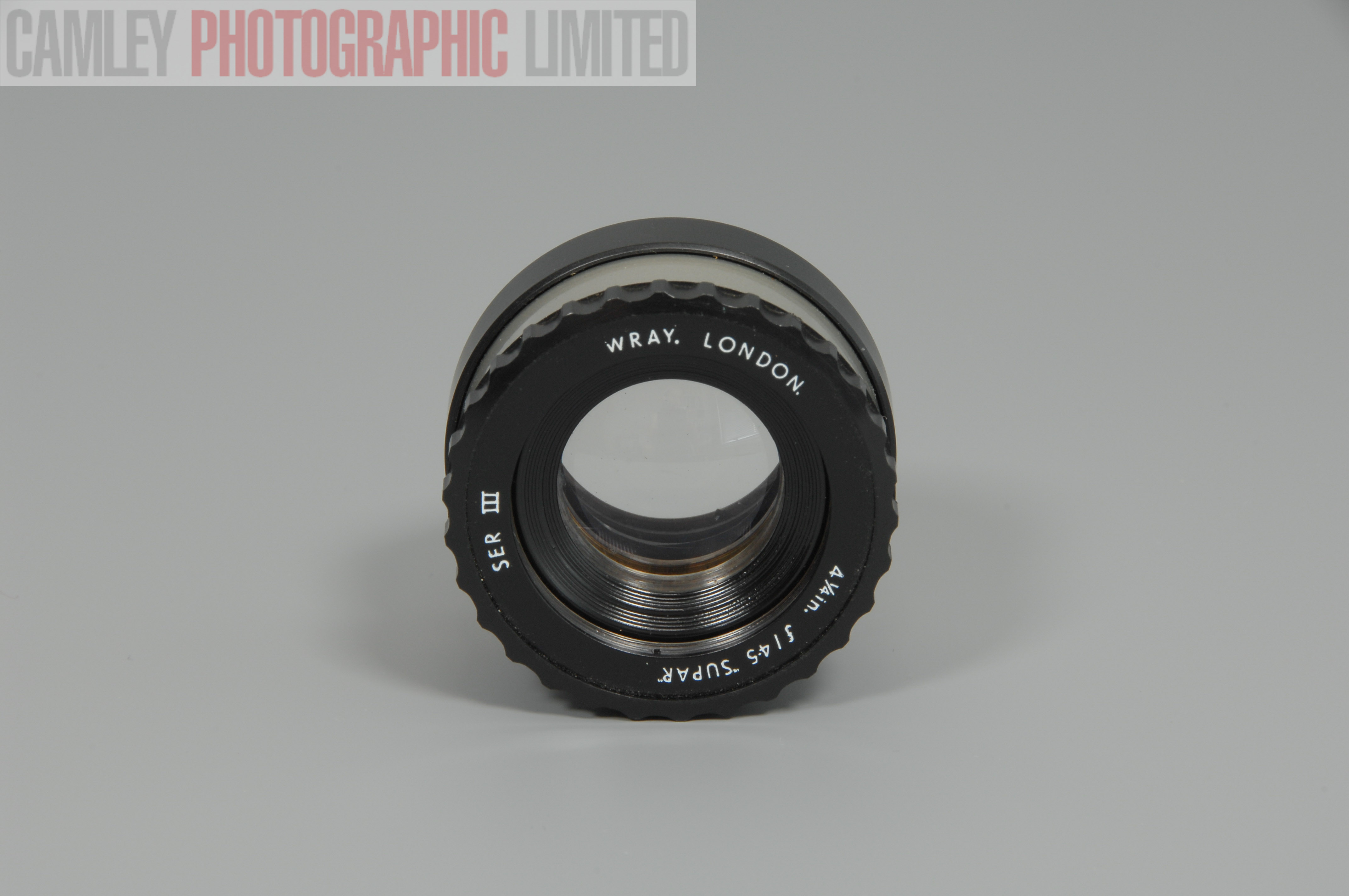 Wray 4 1/4′ f4.5 Supar Enlarger Lens Ser III. Graded: EXC [#10050 ...