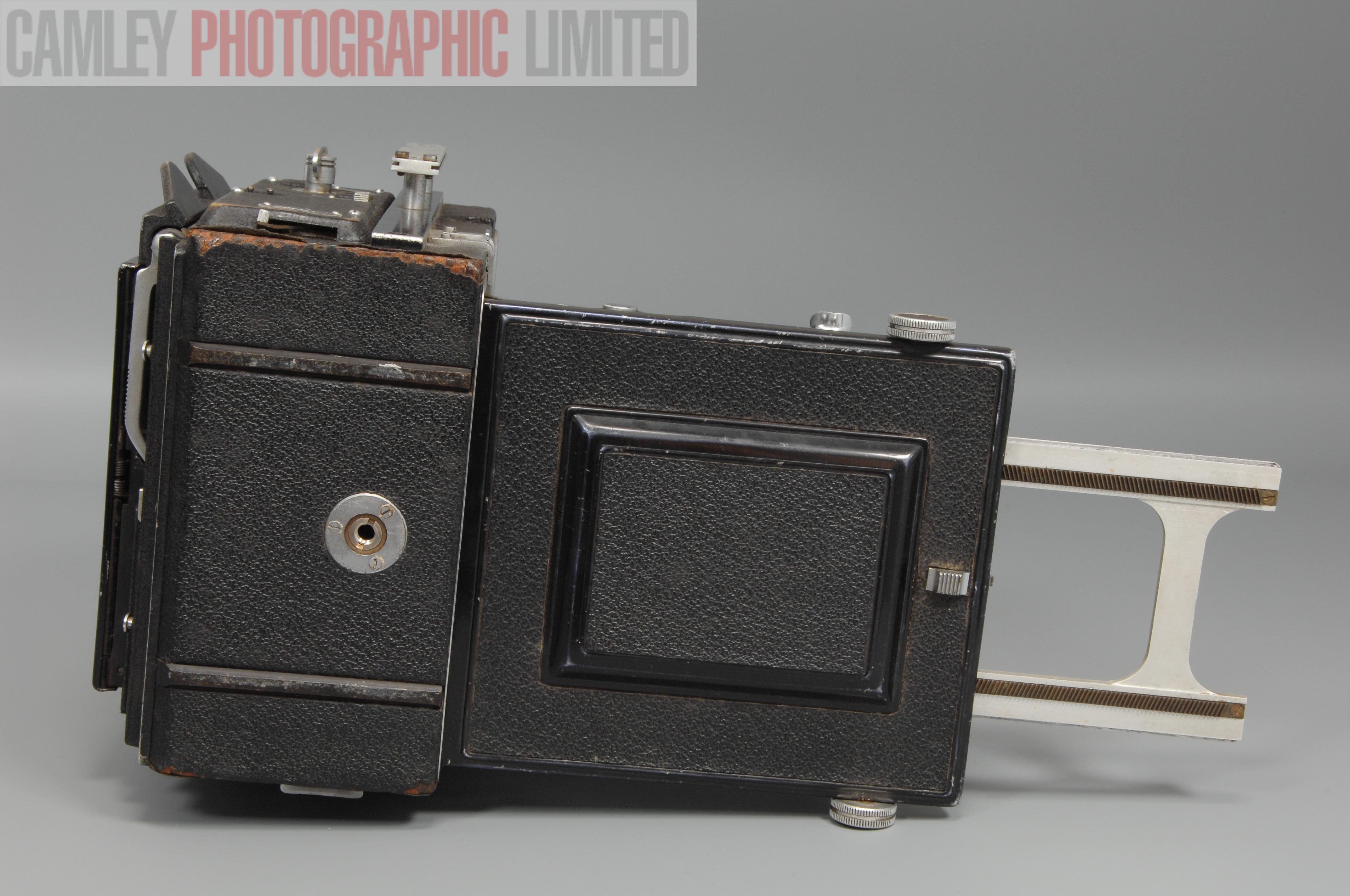 MPP Micro-Press 4×5 Press Camera w/ 135mm 4.7 Xenar Lens. Graded: EXC+ ...