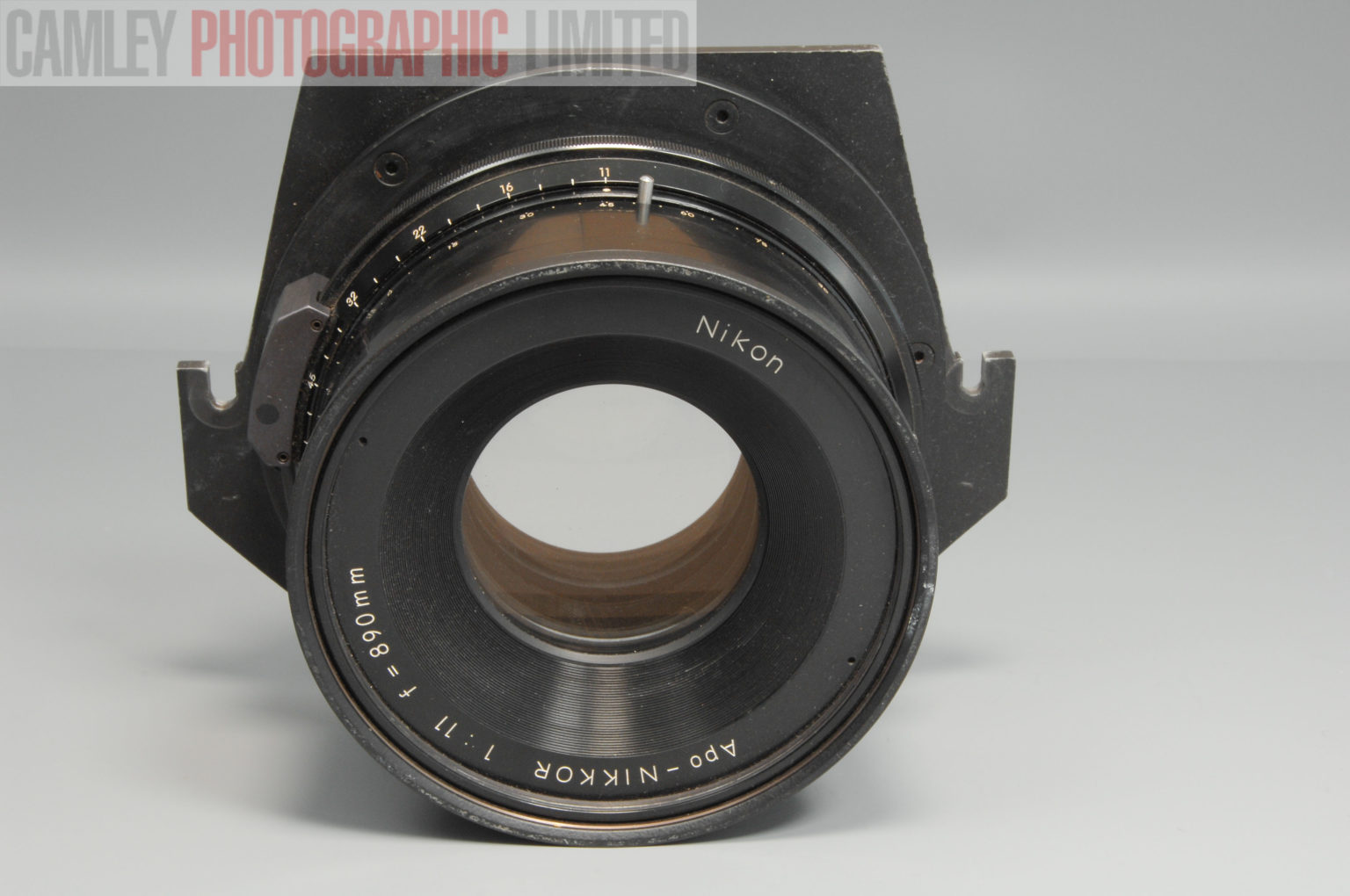 Nikkor f11 890mm Apo-Nikkor Process Lens. 54 inch image. Graded: EXC ...