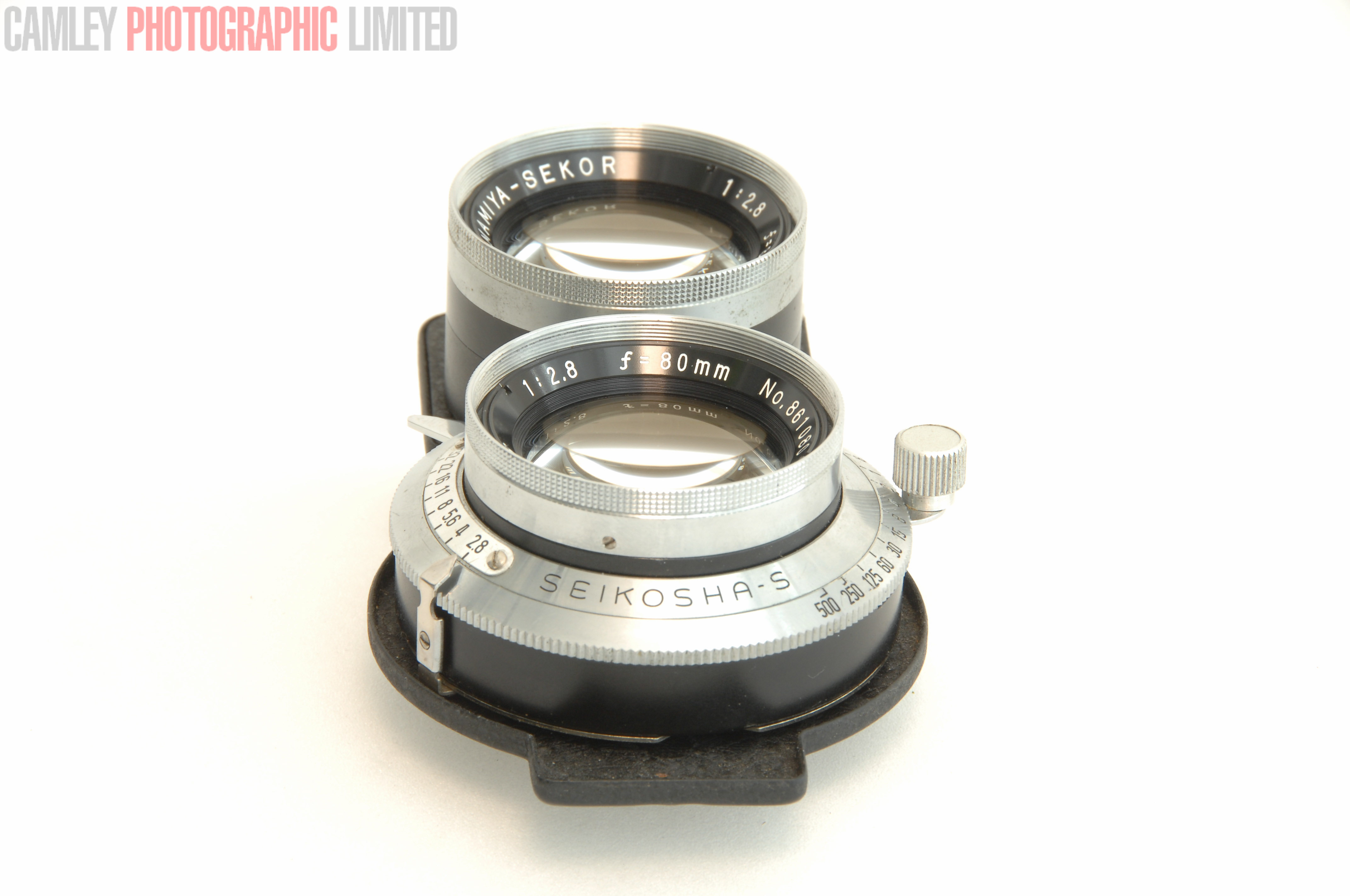 Mamiya TLR 80mm f2.8 Lens. Mamiyaflex C220 C330. Graded: EXC+ [#9701 ...