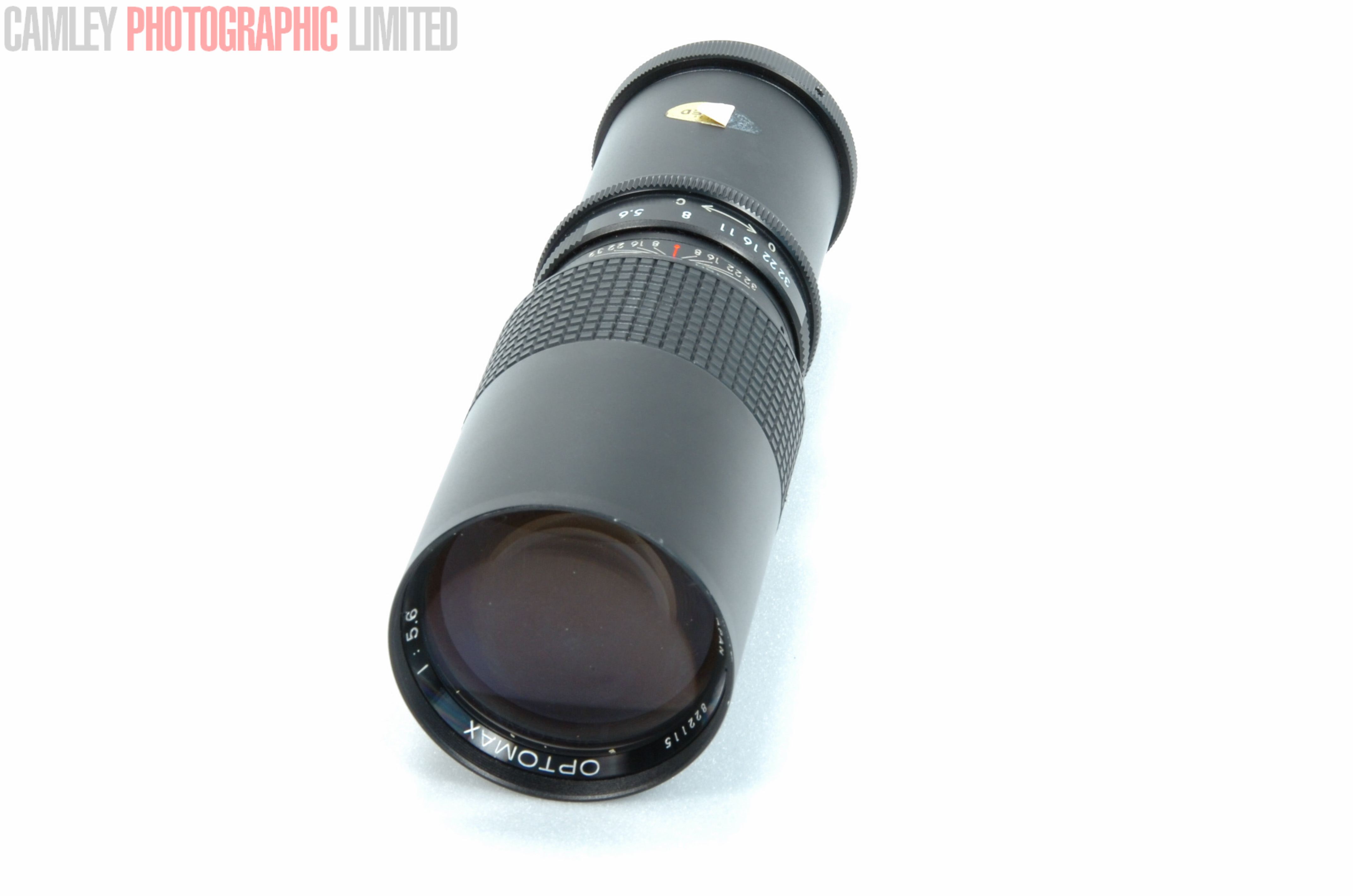 Optomax 300mm f5.6 M42 Lens w/ case & caps. Graded: EXC+ [#9029 ...