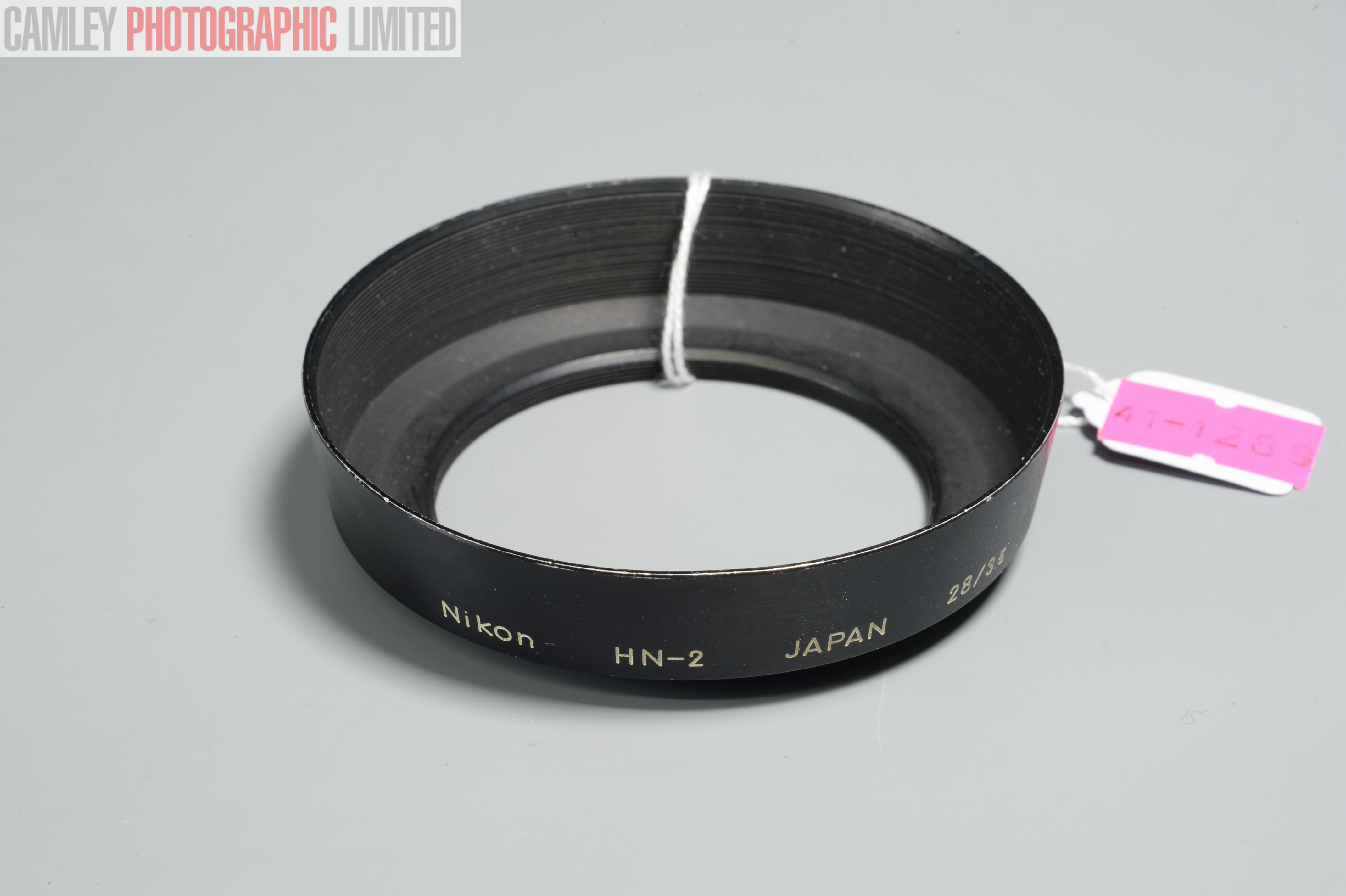 Nikon HN-2 Metal Lens Hood Shade for 28mm f2.8 (HN-2). Graded: EXC- [#11288] – Camley ...