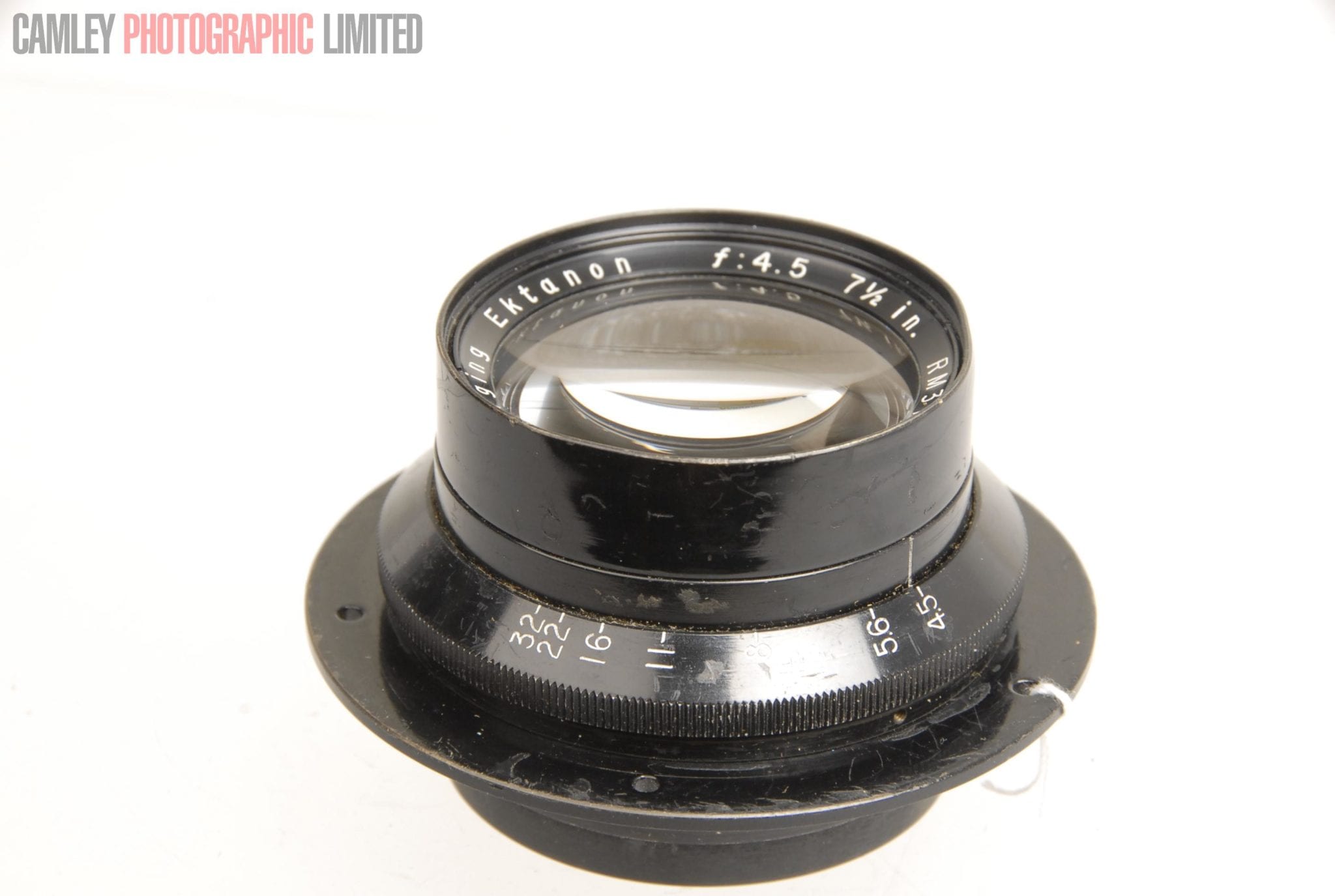 Kodak Ektanon f4.5 7.5 inch enlarging lens. Graded: EXC+ [#8308 ...